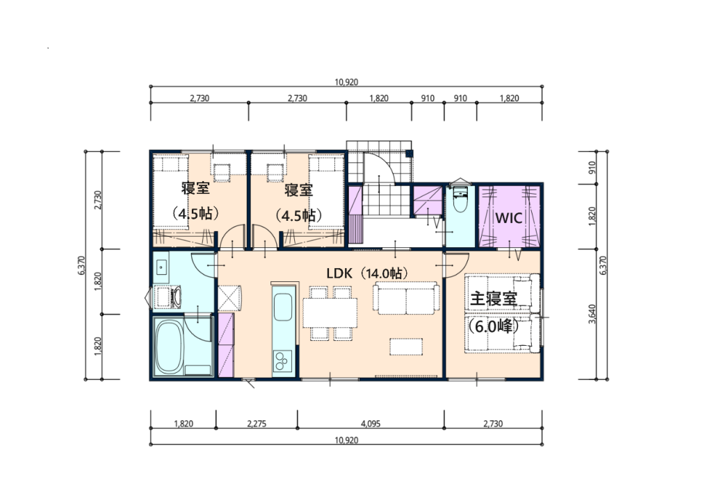 【間取り紹介】│20坪の平屋を建てる。スモールハウスの平屋LIFE | 不二建設